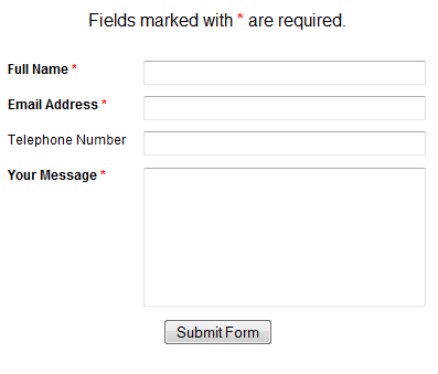 w3c html form | satyanta